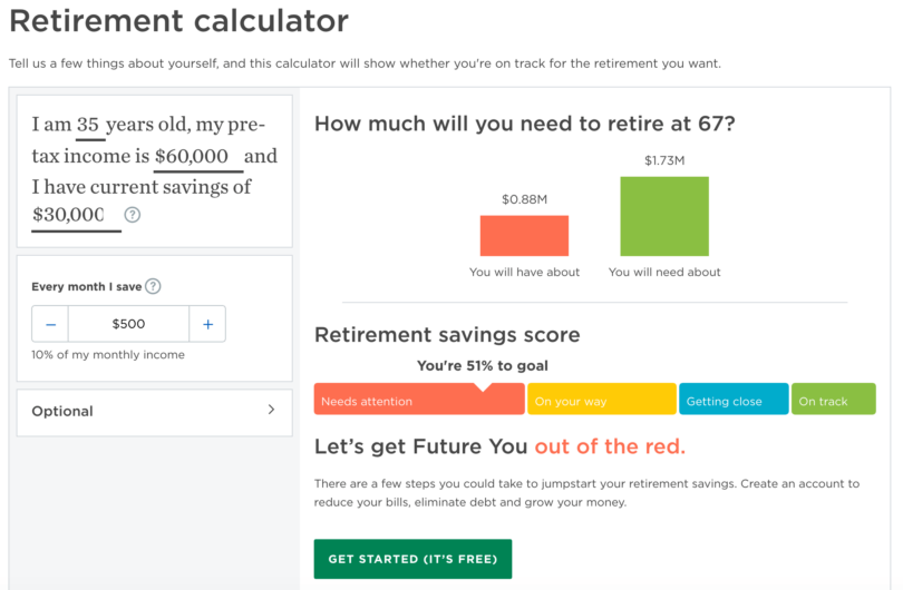 Wealthfront vs. Personal Finance Calculators | Wealthfront