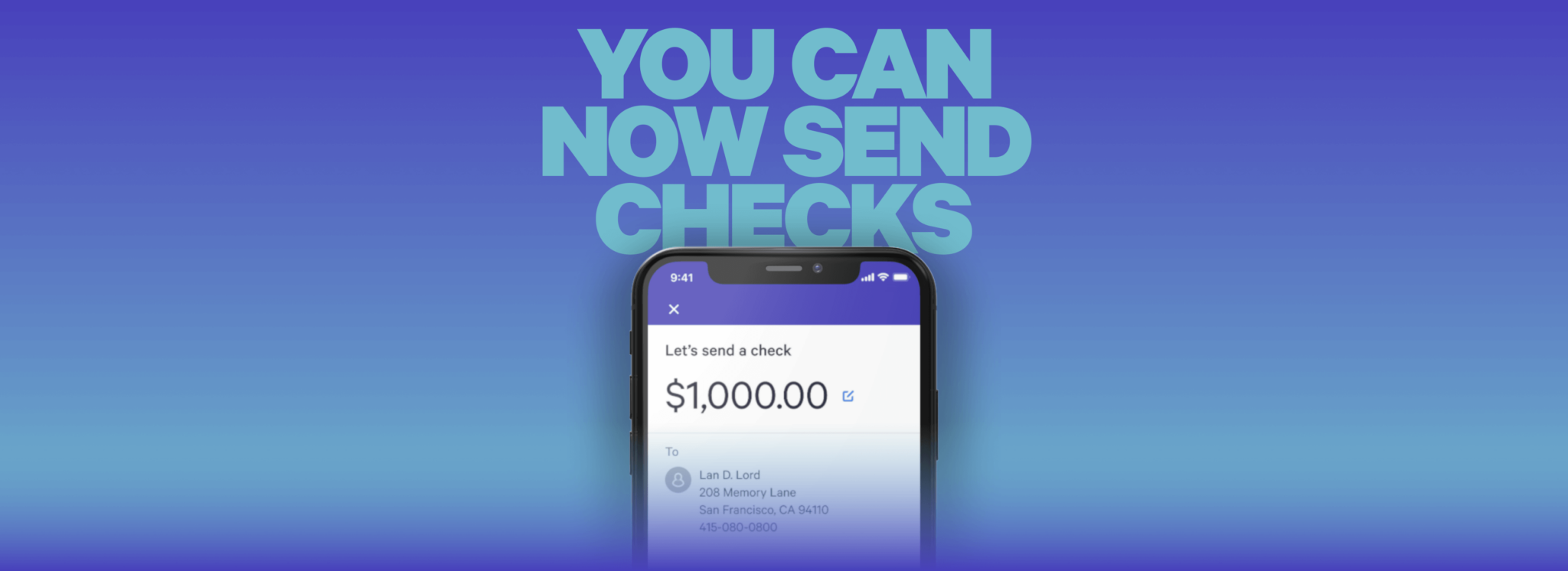 You Can Now Send a Check from the Wealthfront App