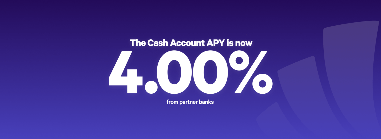 The Wealthfront Cash Account Now Has a 4.00% APY | Wealthfront