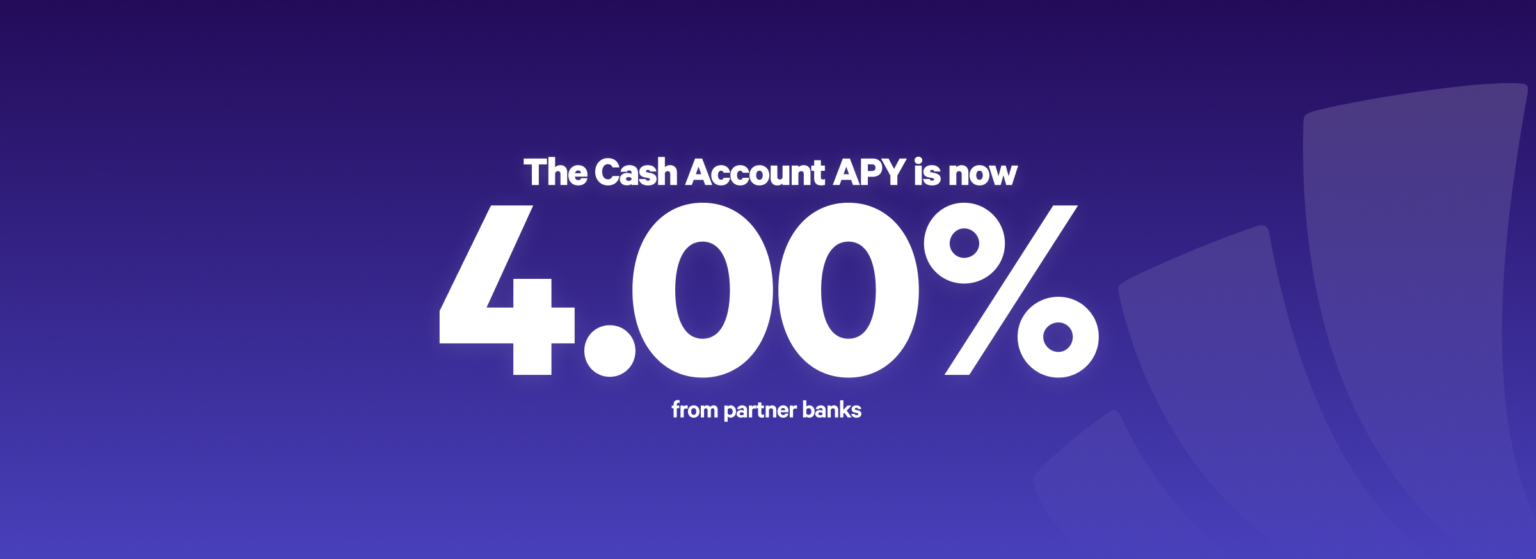 The Wealthfront Cash Account Now Has a 4.00% APY | Wealthfront