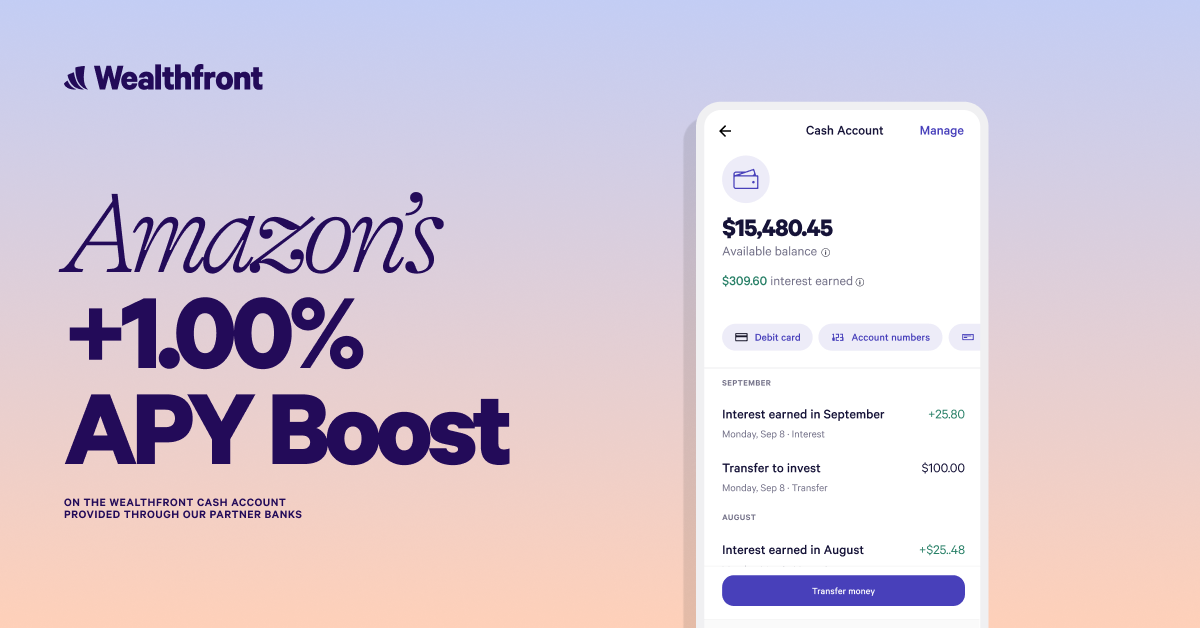 Amazon Perks | Wealthfront